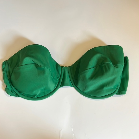 J Crew Swim Jcrew 34dd Bikini Top Underwire Green Poshmark